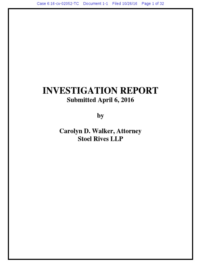 Investigation Report - Erious Johnson | PDF | Surveillance | Privacy