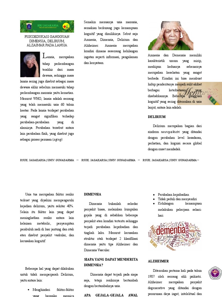 Brosur Psikoedukasi | PDF