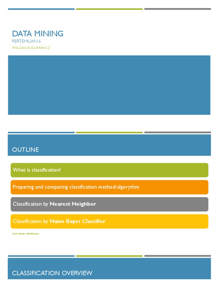 Data Mining 06 | PDF | Statistical Classification | Computational Neuroscience