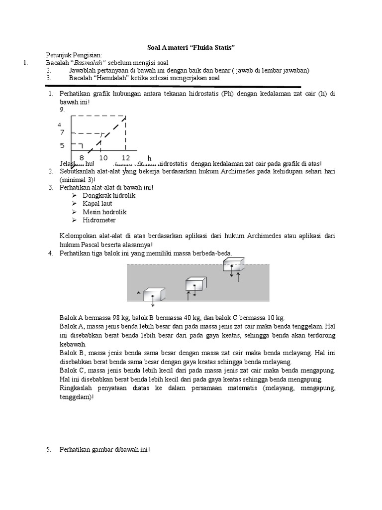 Soal Fluida | PDF