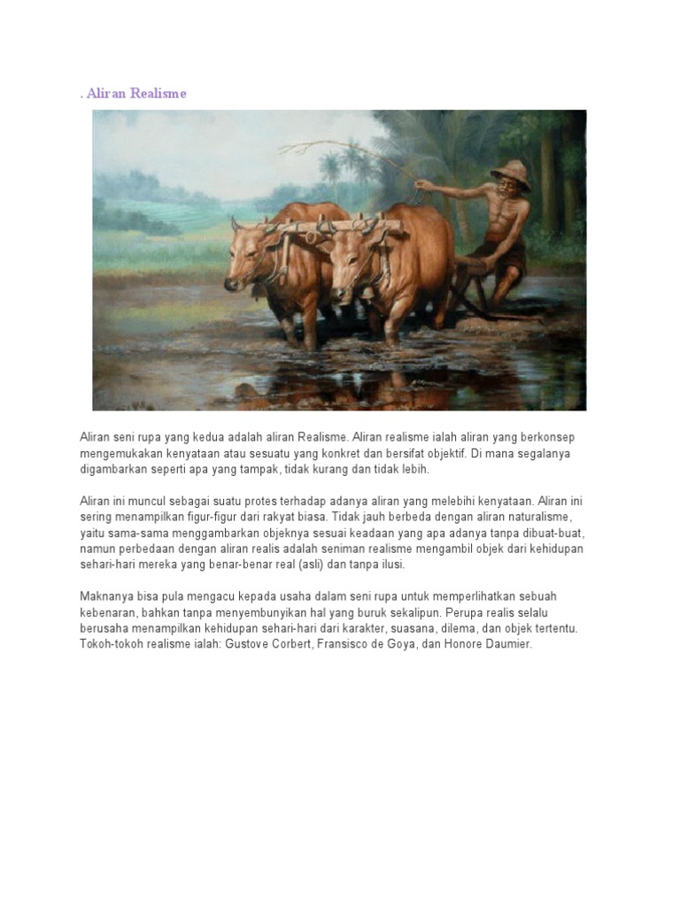 Aliran Realisme | PDF