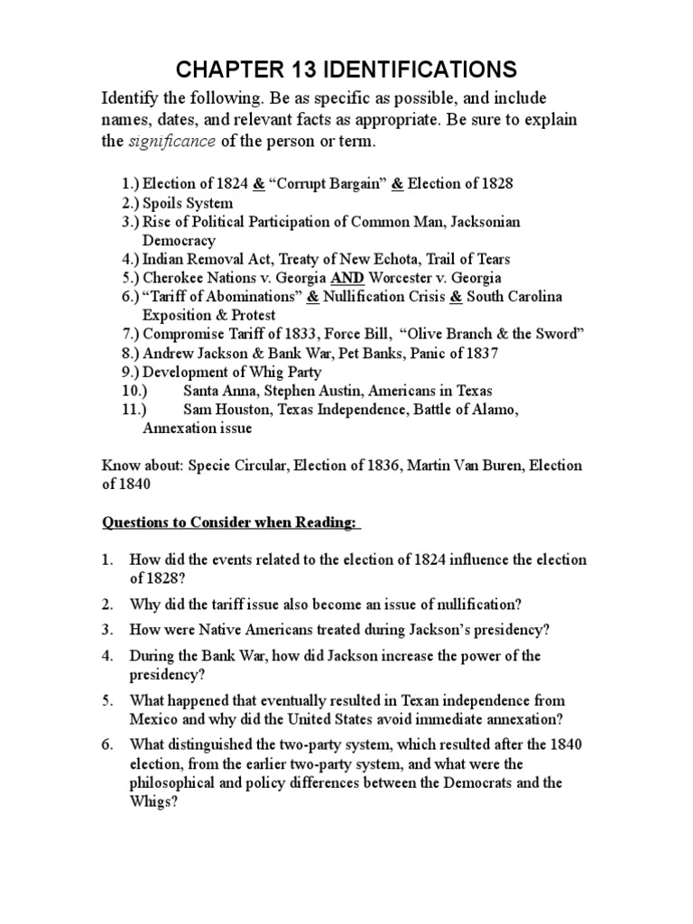 Chapter 13 Assignment | PDF