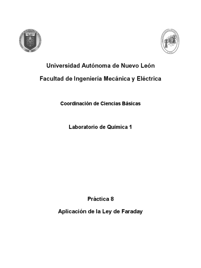 Practica 8 Faraday | PDF