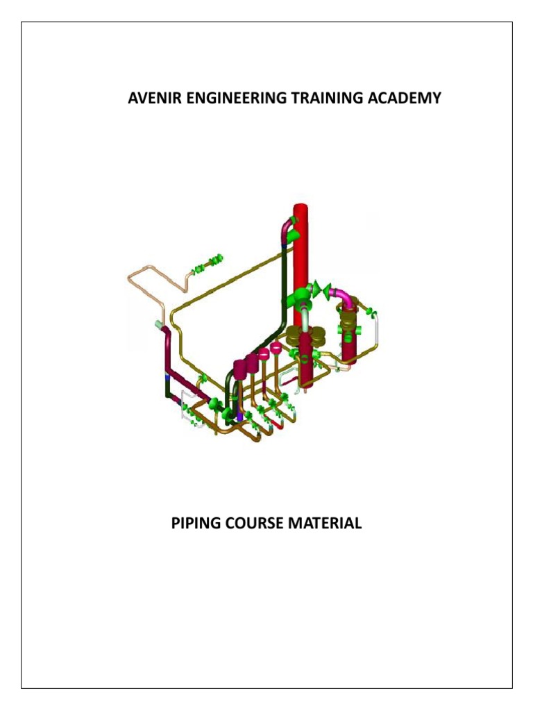 Piping Course Material Overview | PDF | Pipe (Fluid Conveyance) | Valve