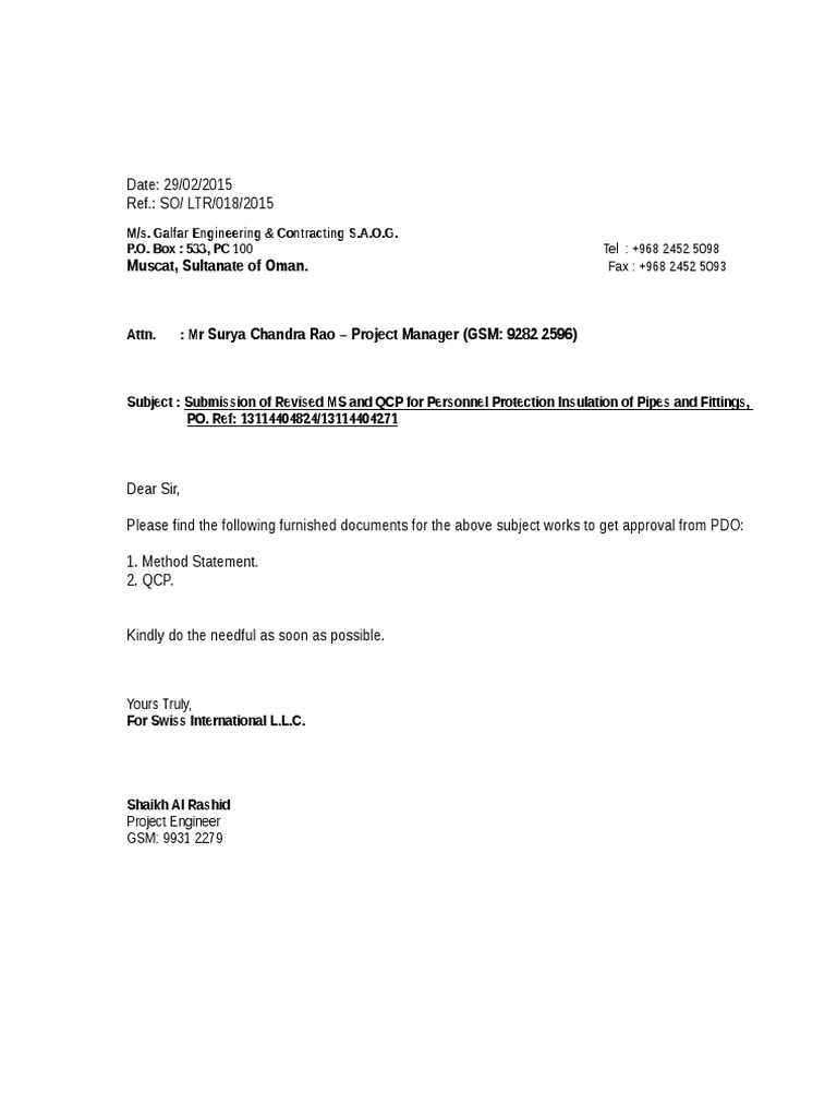 Correspondence Letter | PDF