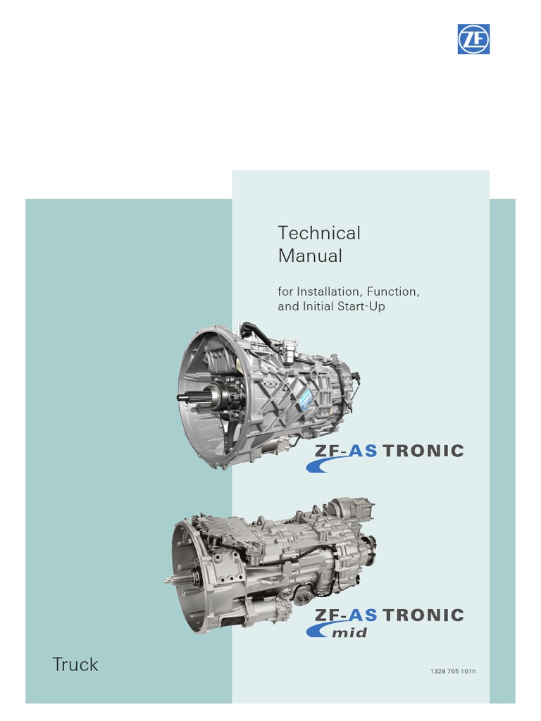 ZF - AS-TRONIC Technical Manual | PDF | Manual Transmission ...