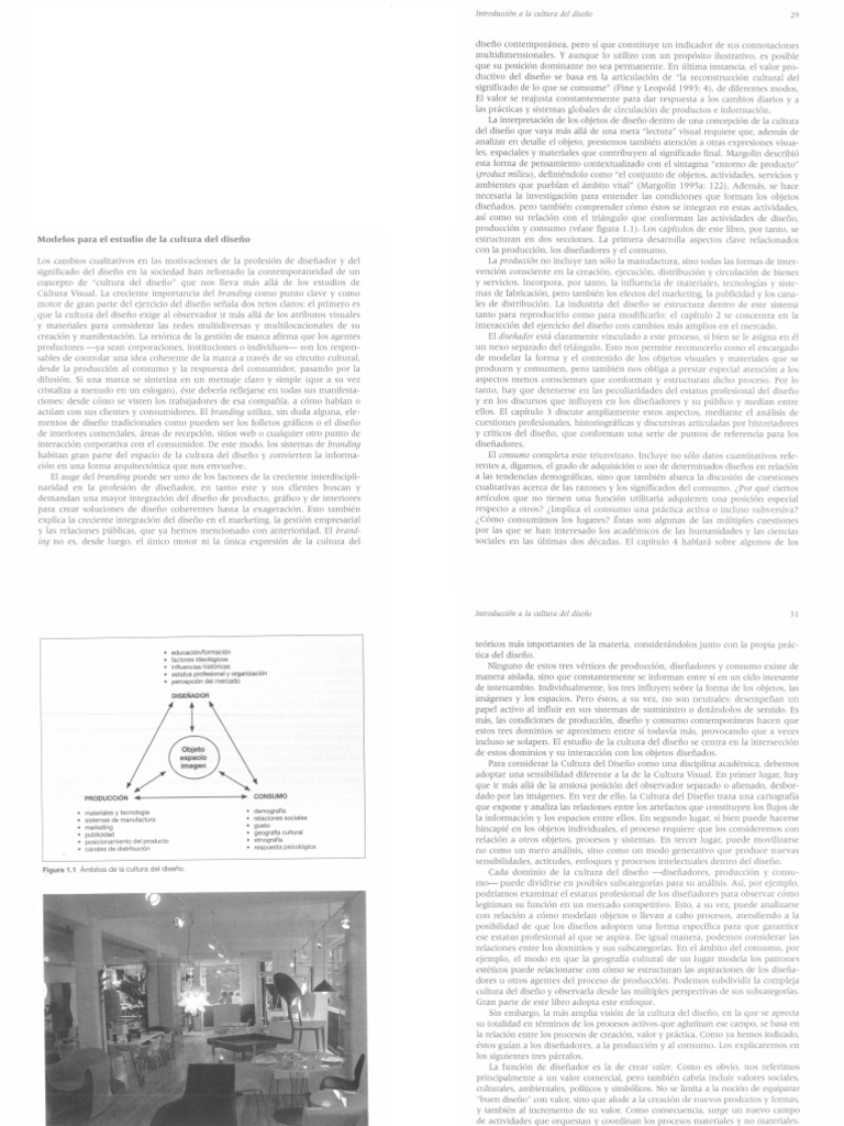 La Cultura Del Diseño (Fragmento) de Guy Julier | PDF | Diseño ...