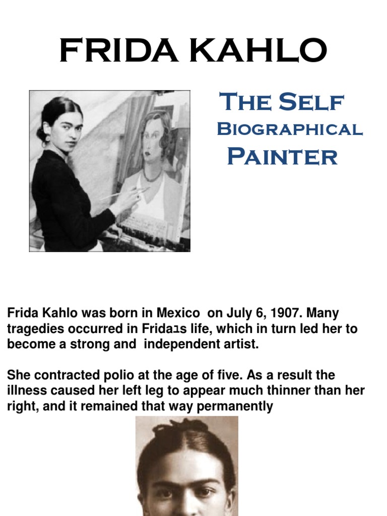 Frida Kahlo Powerpoint | PDF | Paintings