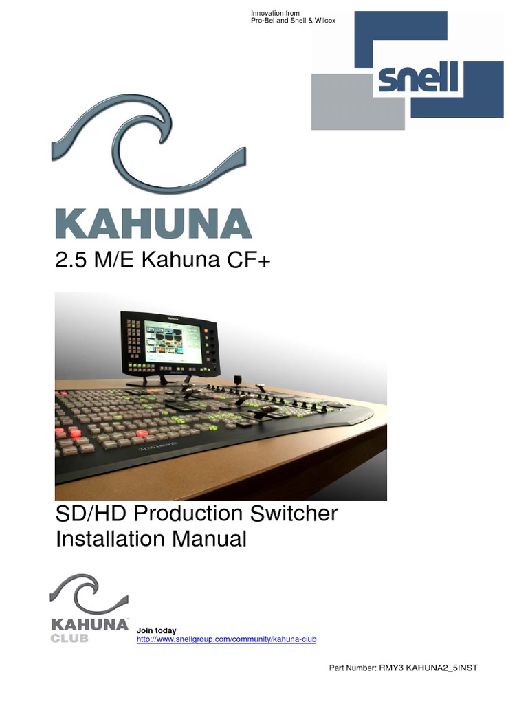 2.5ME Kahuna CF Install Manual Issue 4.3 Rev 3 | PDF | Power Supply ...