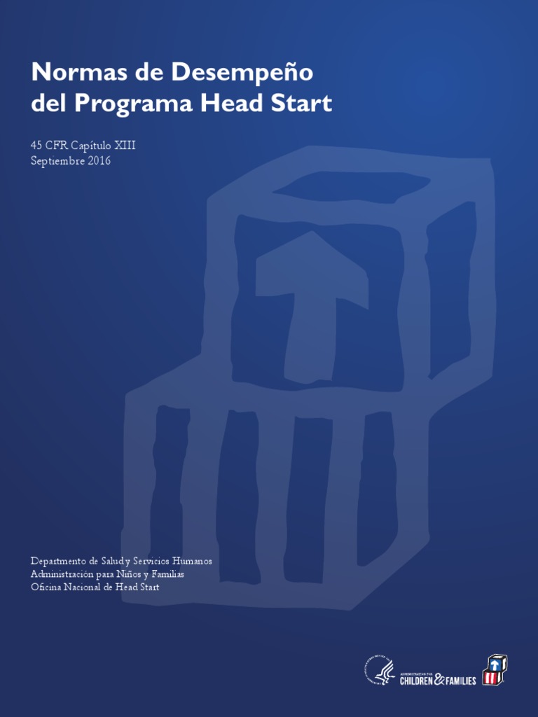 Normas de Desempeño Del Programa Head Start | Tribu | Estudios étnicos