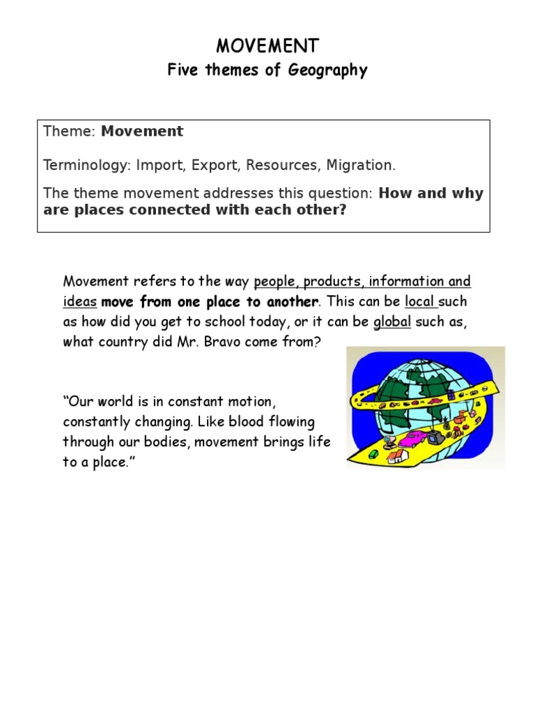 Walkabout Movement Activity | PDF