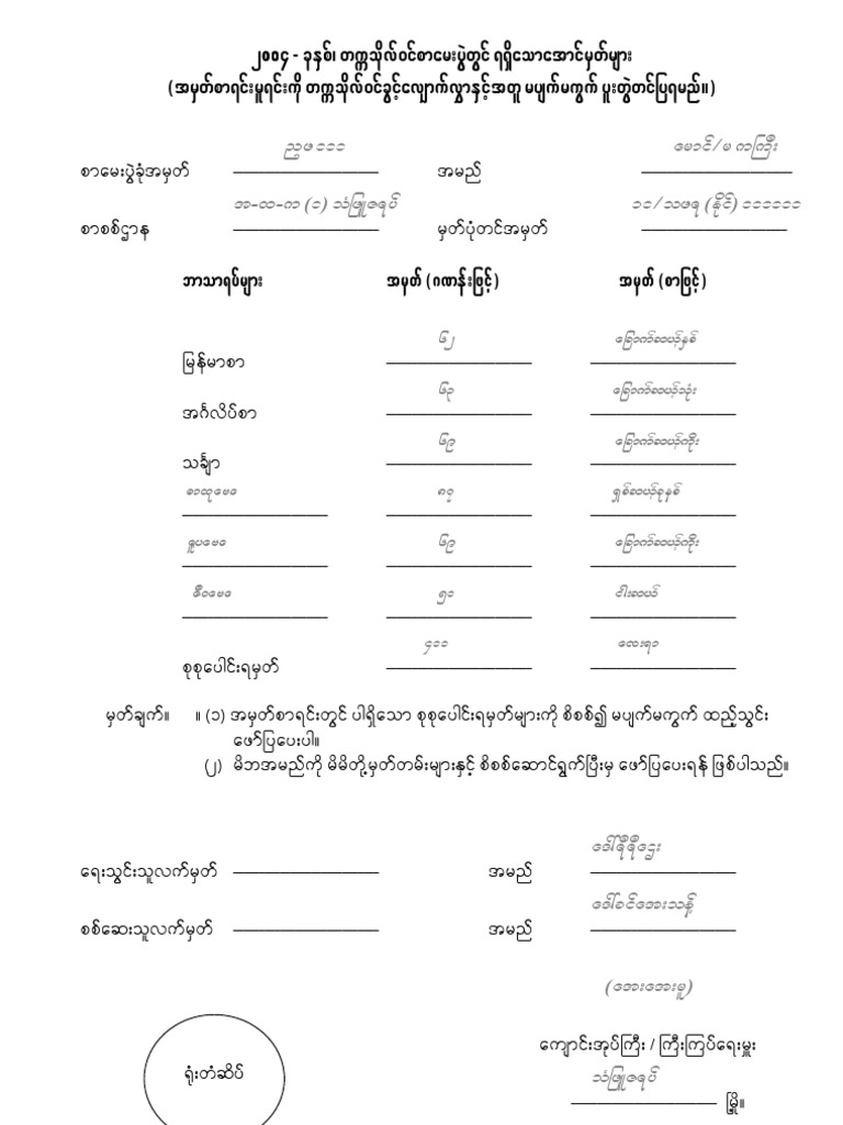 The Result of The Matriculation Exam | PDF