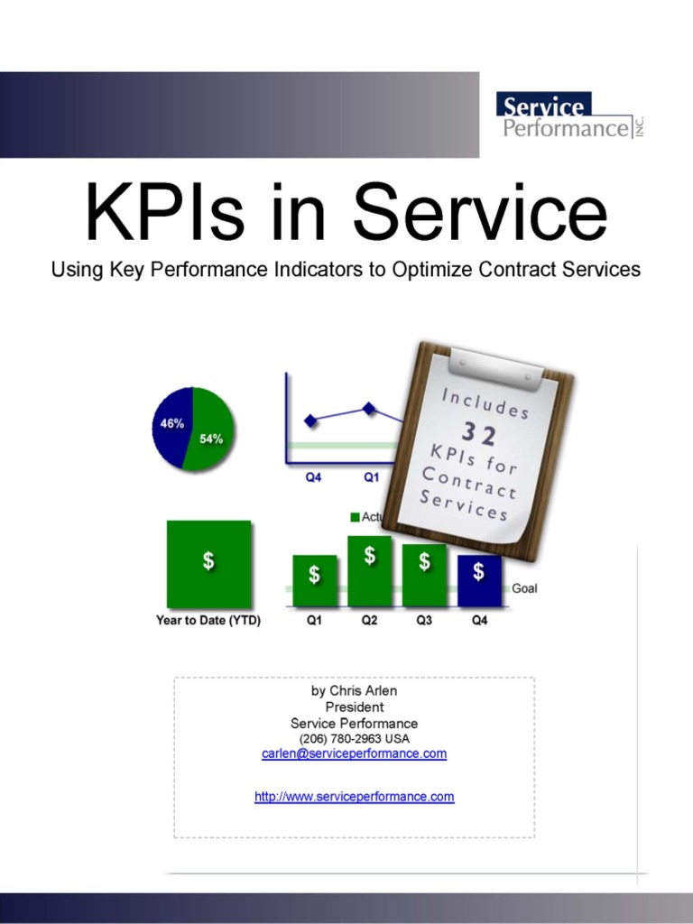 KPIs in Service | PDF | Performance Indicator | Turnover (Employment)