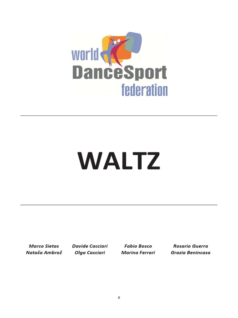 WDSF ST - Waltz - Example Pages | PDF | Foot | Anatomical Terms Of Motion