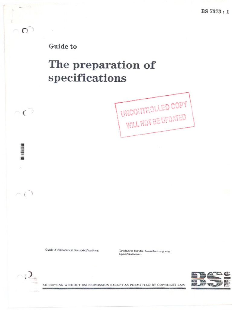 BS 7373 | PDF