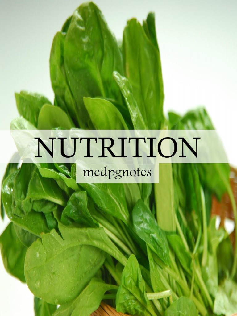 Nutrition Sample | PDF | Malnutrition | Nutrition