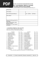 Liberia Seafarer Medical Examination Form | PDF | Physical Examination ...