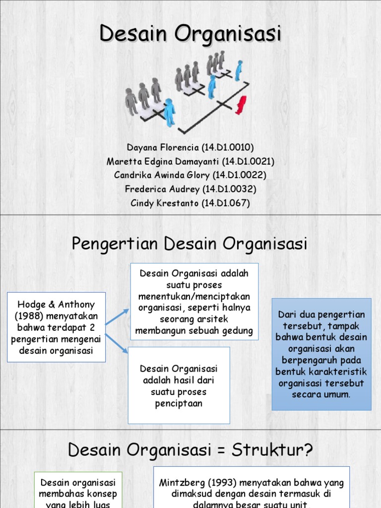 Desain Organisasi: Konsep dan Contoh | PDF