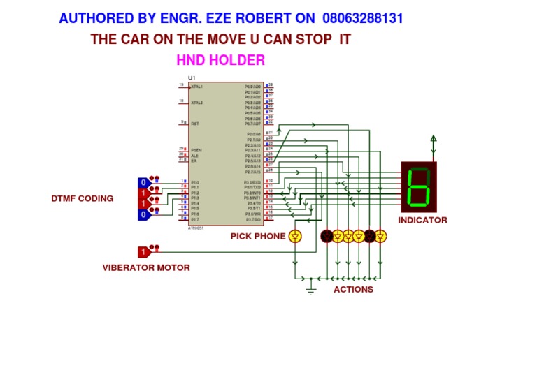Moving Car System Stop | PDF