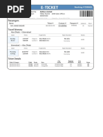 Emirates E-Tickets Example | PDF | Service Industries | Aviation