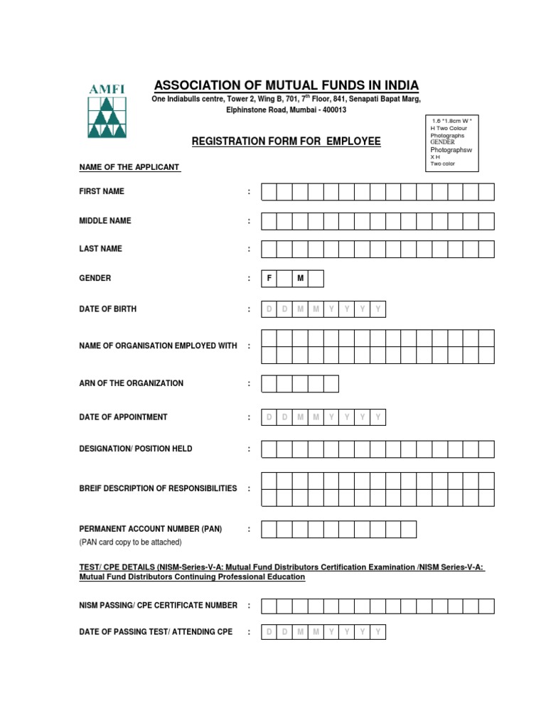 Arn Registration Form Corporateemp | PDF