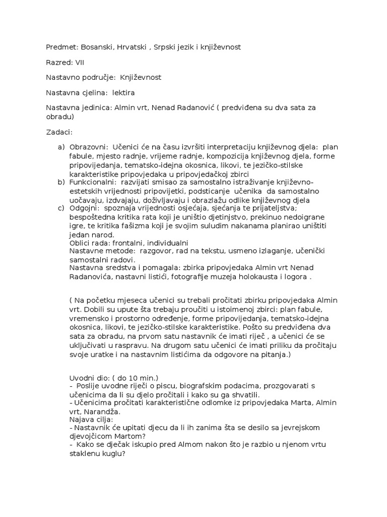 Almin VRT Nenad Radanovic | PDF