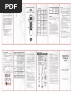 TENS Unit Quick Operation Guide | PDF | Pain
