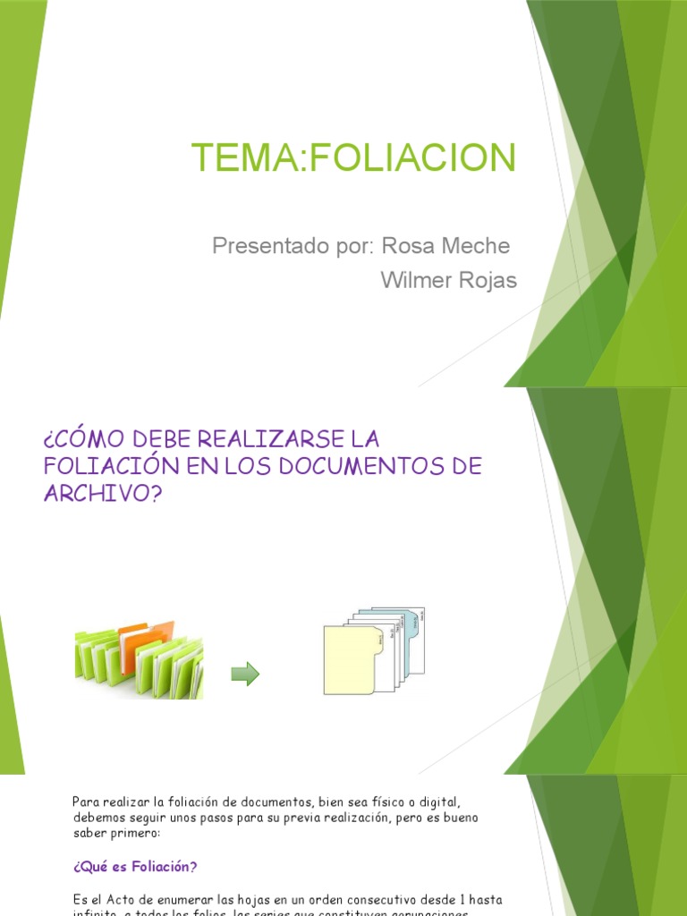 foliacion | Hoja | Documento | Prueba gratuita de 30 días | Scribd