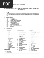 Method Statement Temporary Access Road | PDF | Road | Traffic