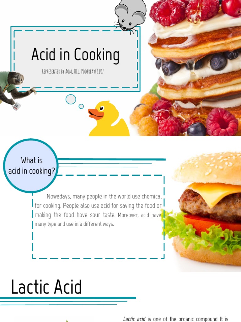 Acid in Cooking | PDF