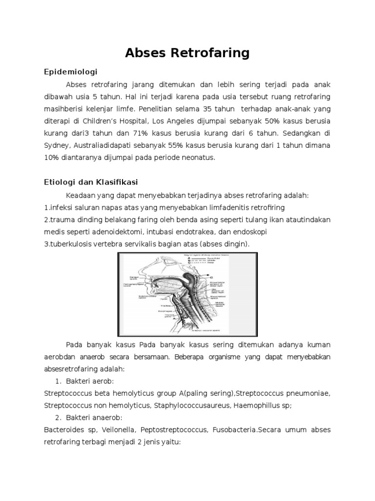 Abses Retrofaring | PDF