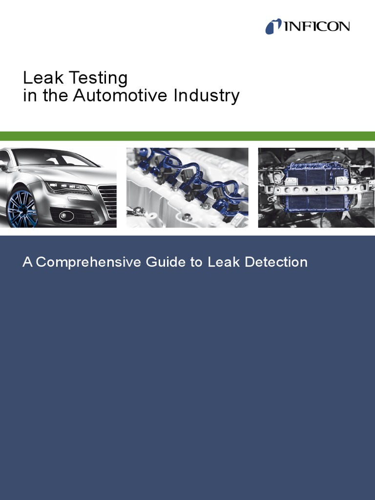 E-Book - Leak Testing in The Automotive Industry | PDF | Leak | Helium