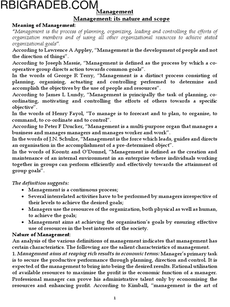Understanding Management Principles | PDF | Science | Motivation