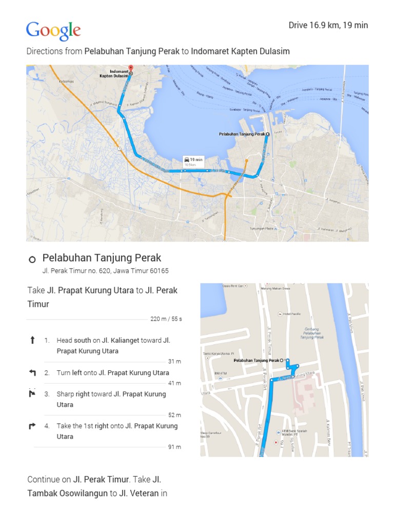 Google Maps Gresik | PDF