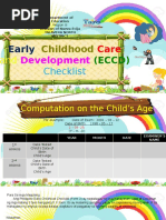 Eccd Checklist Form 2 | PDF