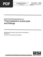 BS 4514 2001 PDF | PDF | Pipe (Fluid Conveyance) | Polyvinyl Chloride