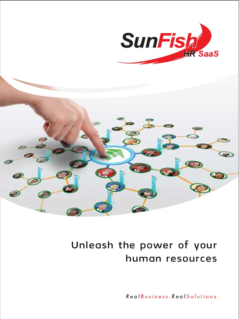 Thick Brochure SunFish HR SaaS | PDF | Human Resources | Payroll