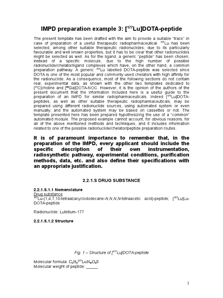 IMPD Preparation Sample | PDF | Coefficient Of Variation | Analysis Of ...