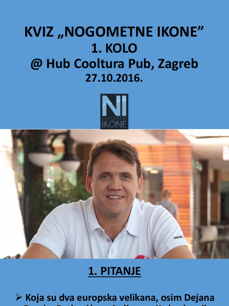 Kviz Nogometne Ikone 27.10.2016 PDF | PDF