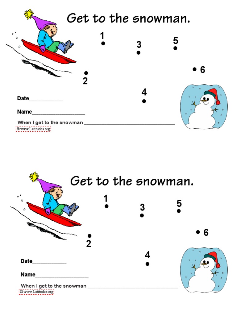Free Get Snowman Behavior Chart | PDF | Home & Garden