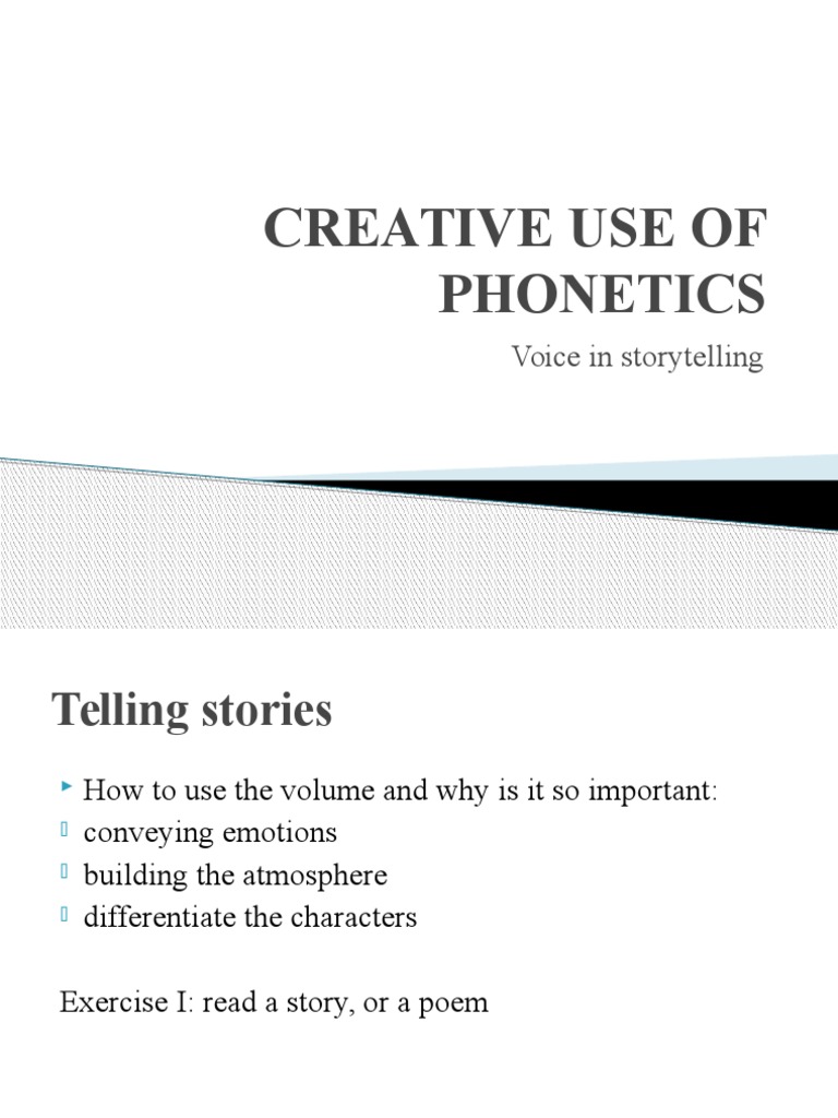 Creative Use of Phonetics | PDF
