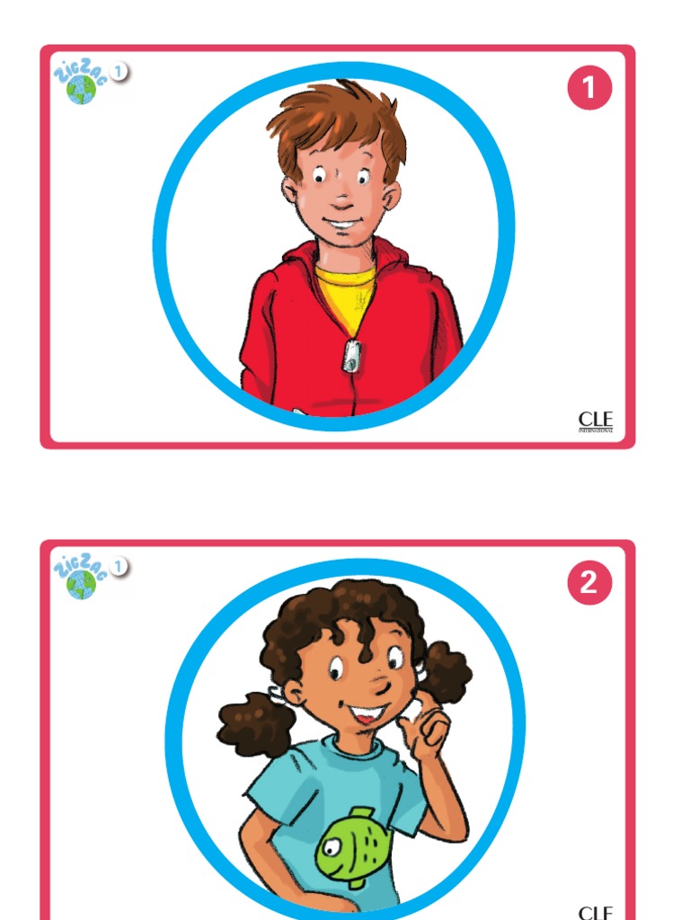 Zigzag Flashcards UNITE 1 | PDF