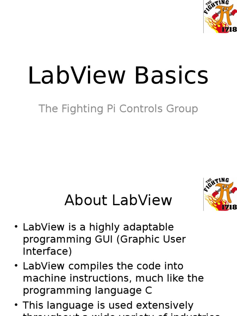 Basics Of Labview Pdf Variable Computer Science Areas Of