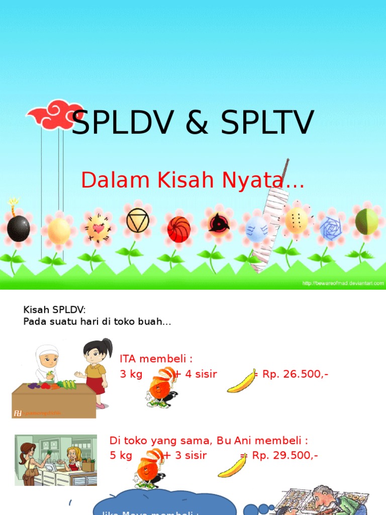 SPLDV & SPLTV | PDF