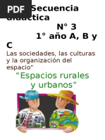 Secuencia Didáctica: Campo y Ciudad | PDF | Geografía