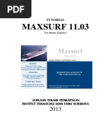 Buku Panduan Maxsurf | PDF
