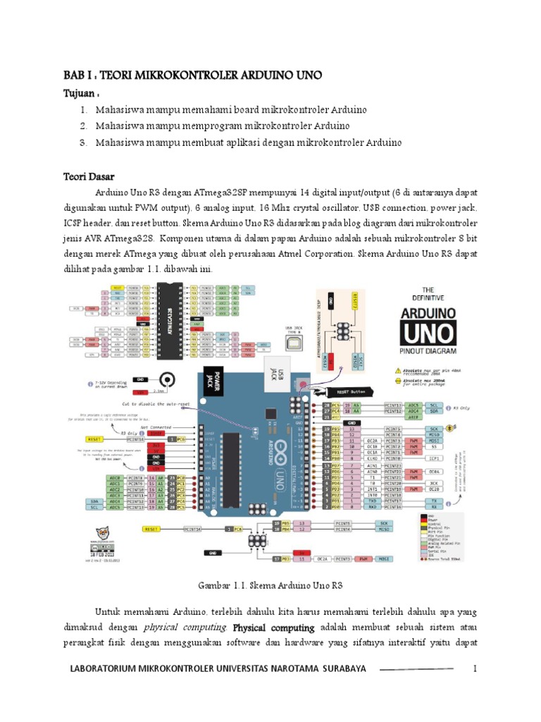 Buku Petunjuk Praktikum Mikrokontroler | PDF