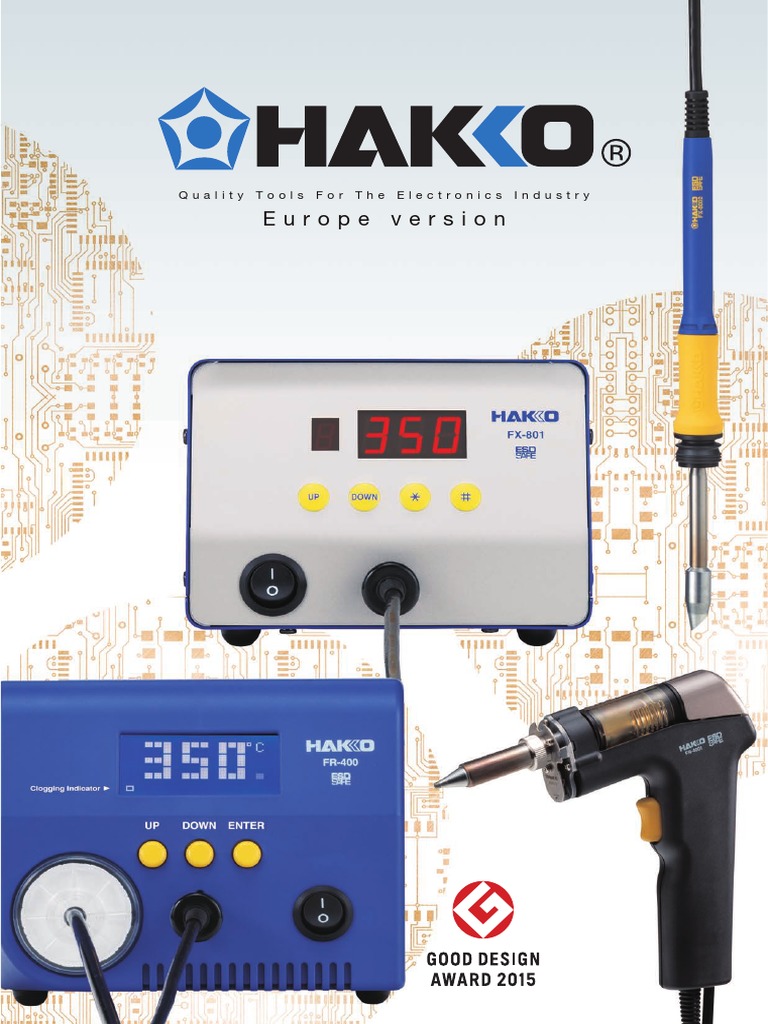 Hakko | PDF | Soldering | Building Engineering