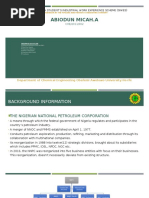 Report On SIWES Program at Port Harcourt Refining Company, Port ...