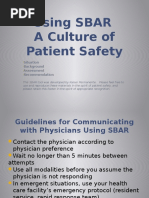 Isbar Escalation of Care Form | PDF